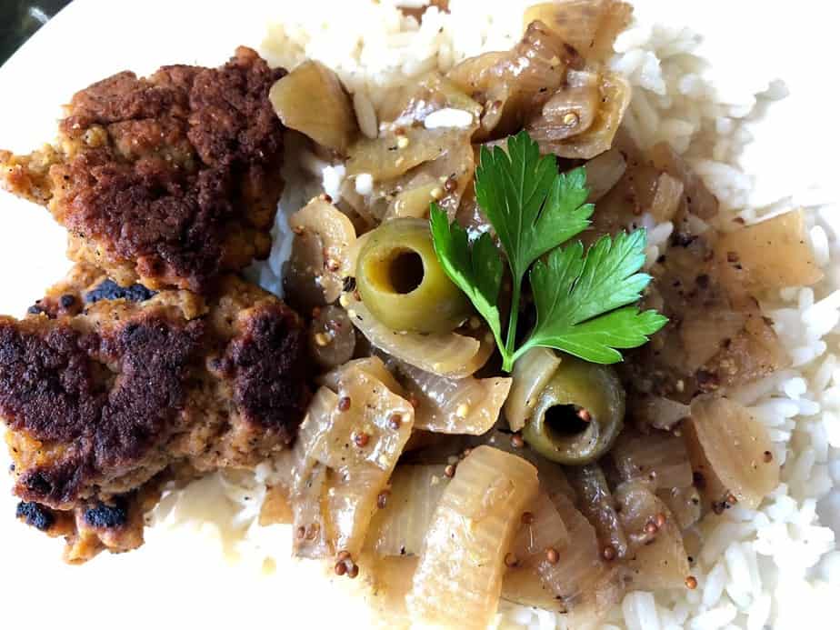 Vegan Senegalese Chicken Yassa | Poulet Yassa | The Bible Diet